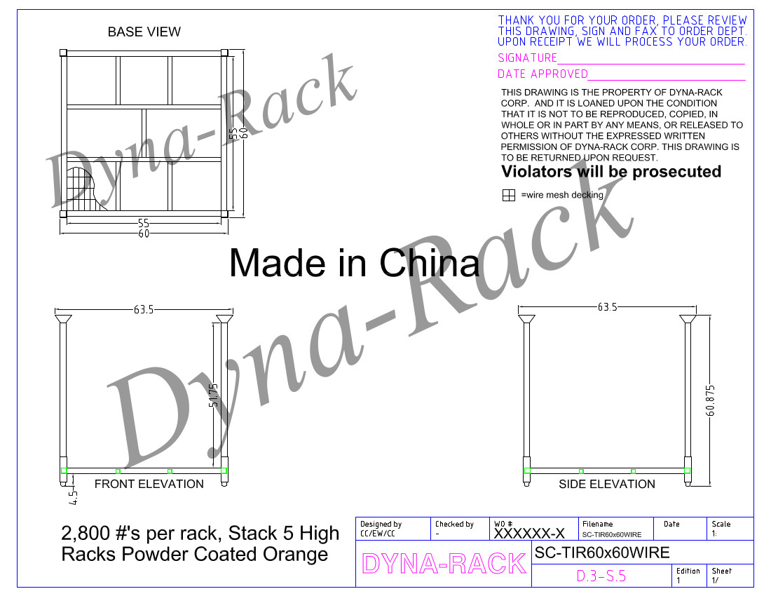 Tire Stack Racks - Dyna Rack - The Dealers' Source for Portable Stack Racks