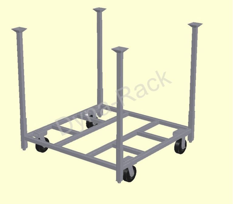 Stack Rack Design 3 Cart - Dyna-Rack - The Dealers' Source for Portable ...